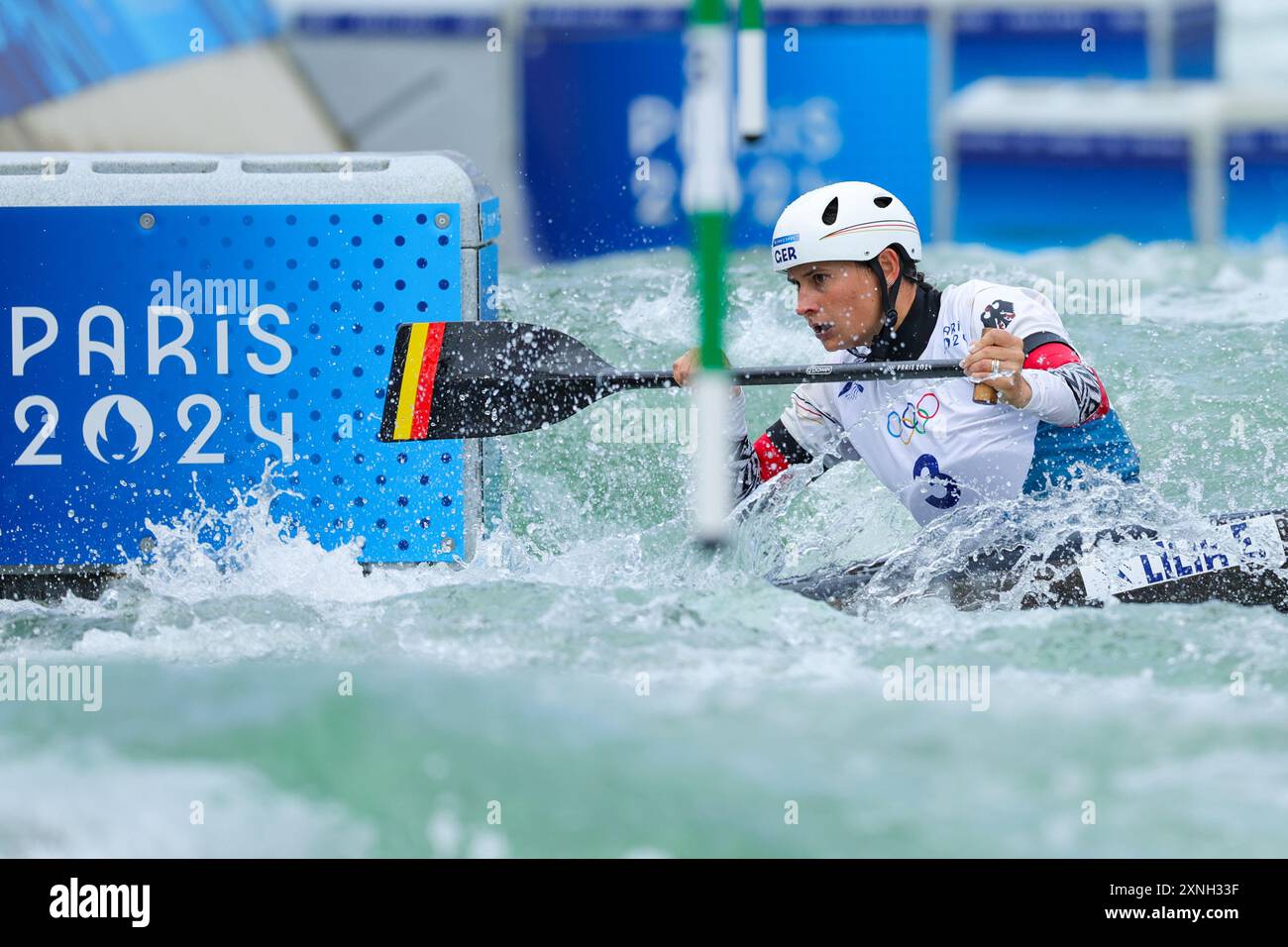 Paris, France. 31st July, 2024. Elena Lilik of Germany competes during ...