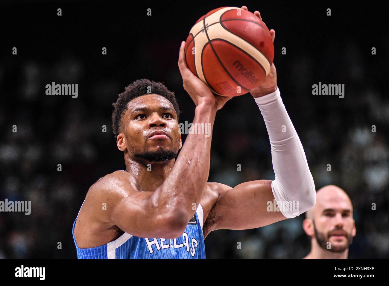 Giannis Antetokounmpo (Greece). FIBA Olympic Qualifying Tournament ...