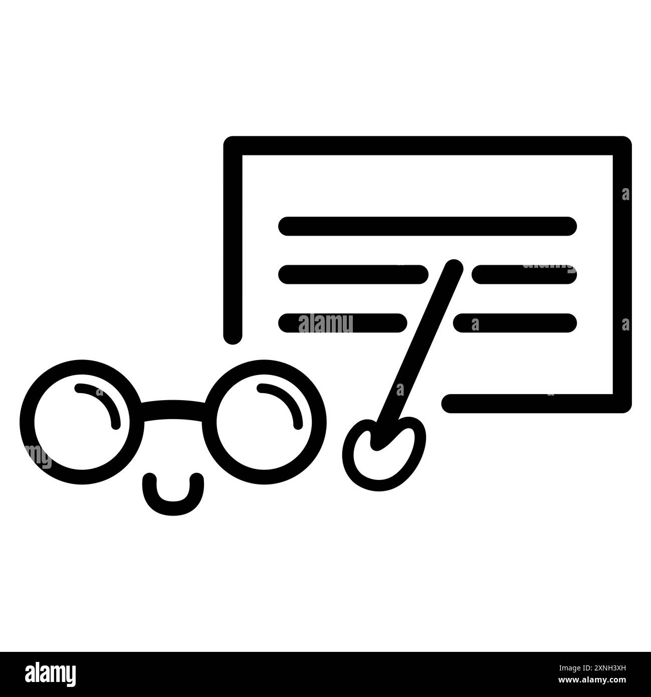 Tutor Teacher Professor Education Icon Stock Photo - Alamy