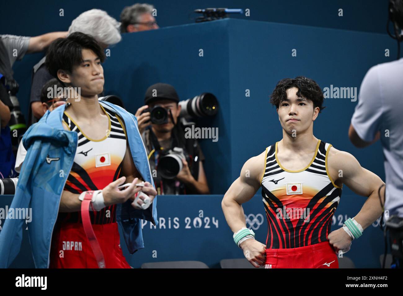 Paris, France. Credit: MATSUO. 31st July, 2024. (L-R) Daiki Hashimoto (JPN), Shinnosuke Oka (JPN ...