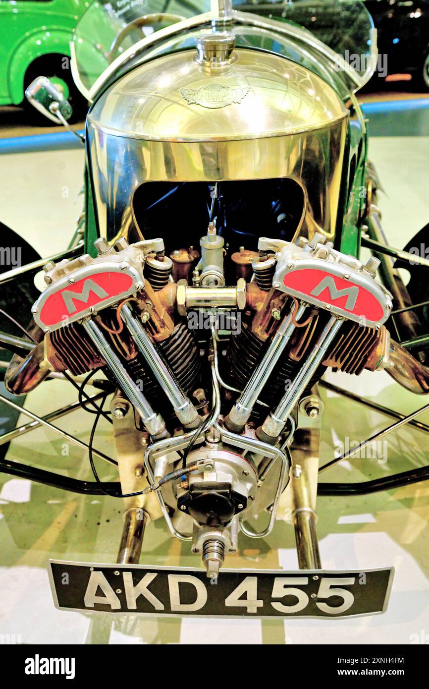 British Motor Museum Gaydon a 1935 three wheel Morgan Super Sports ...