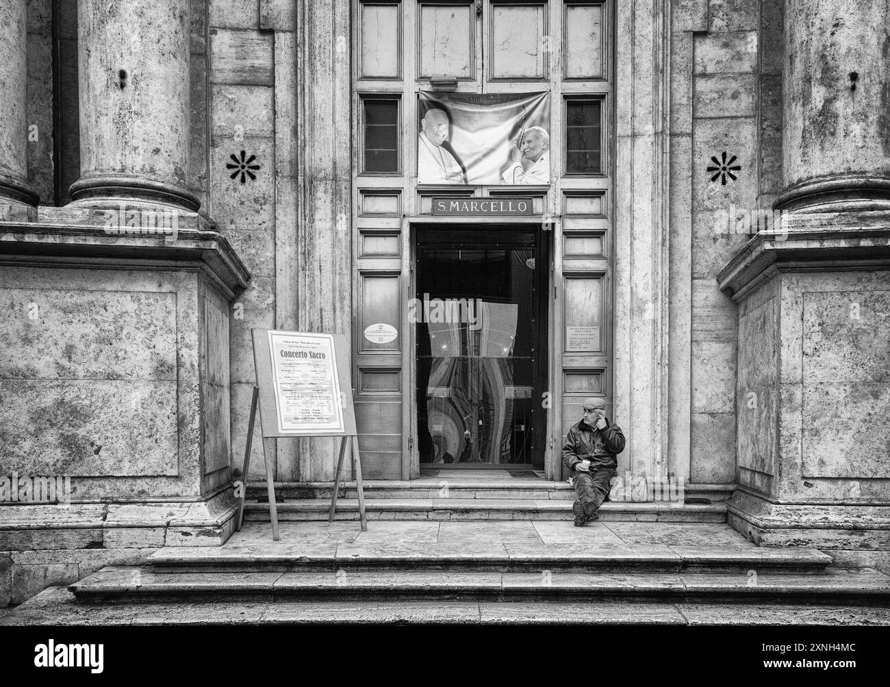 Rome church san marcello hi-res stock photography and images - Alamy