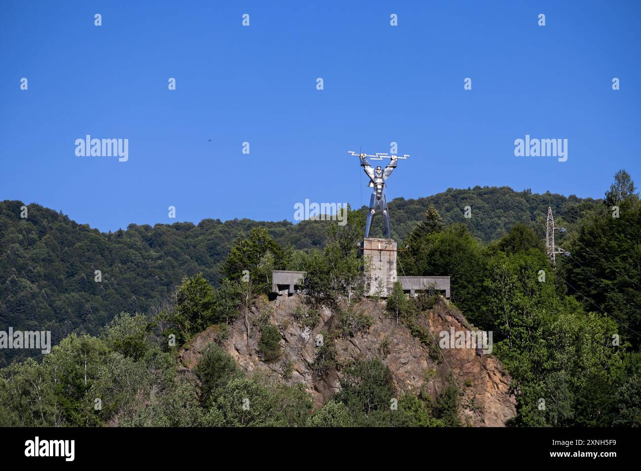 Human vs statue hi-res stock photography and images - Alamy