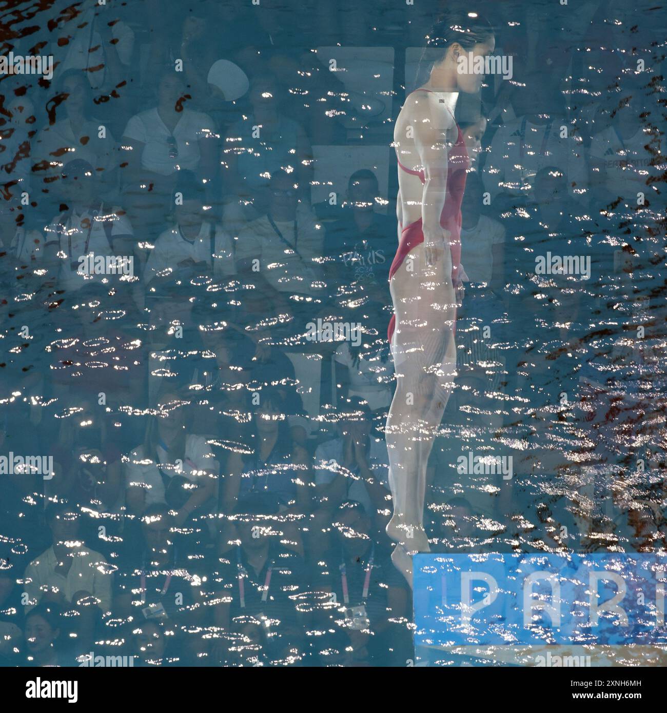 A multiple exposure in camera in paris 2024 olympics hi-res stock ...