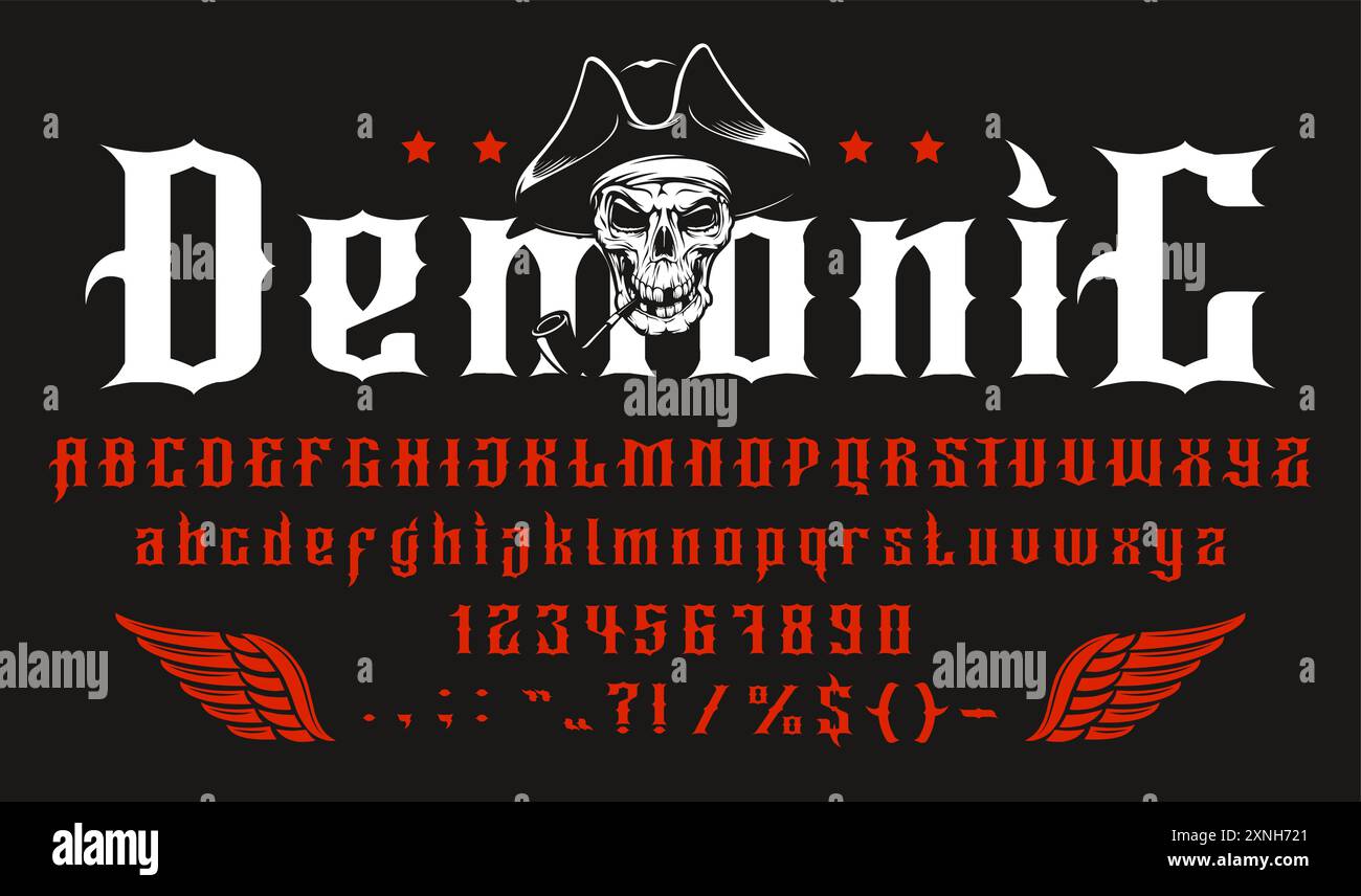 English heavy metal Stock Vector Images - Alamy