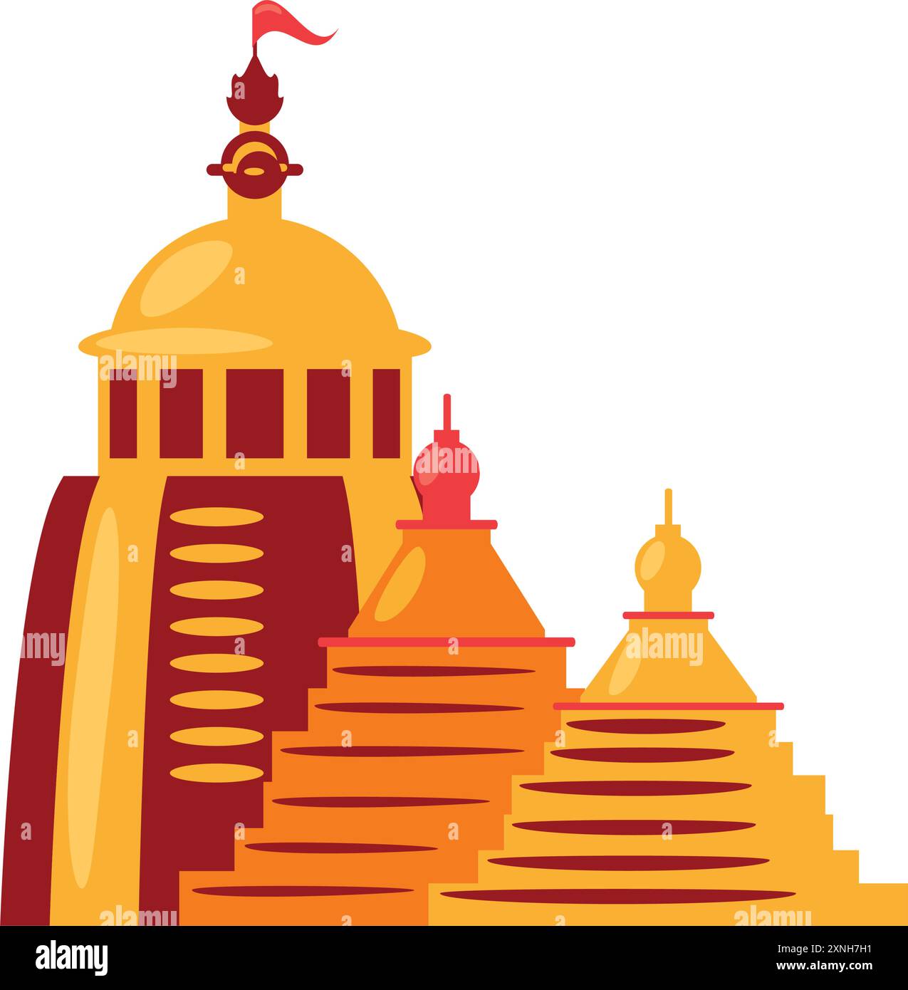 Hindu prambanan temple Cut Out Stock Images & Pictures - Alamy