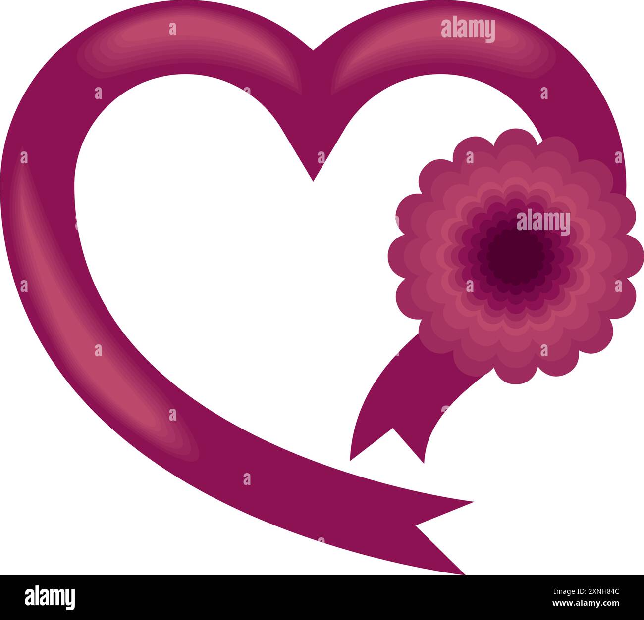 Multiple Myeloma Awareness Ribbon Stock Vector Image Art Alamy