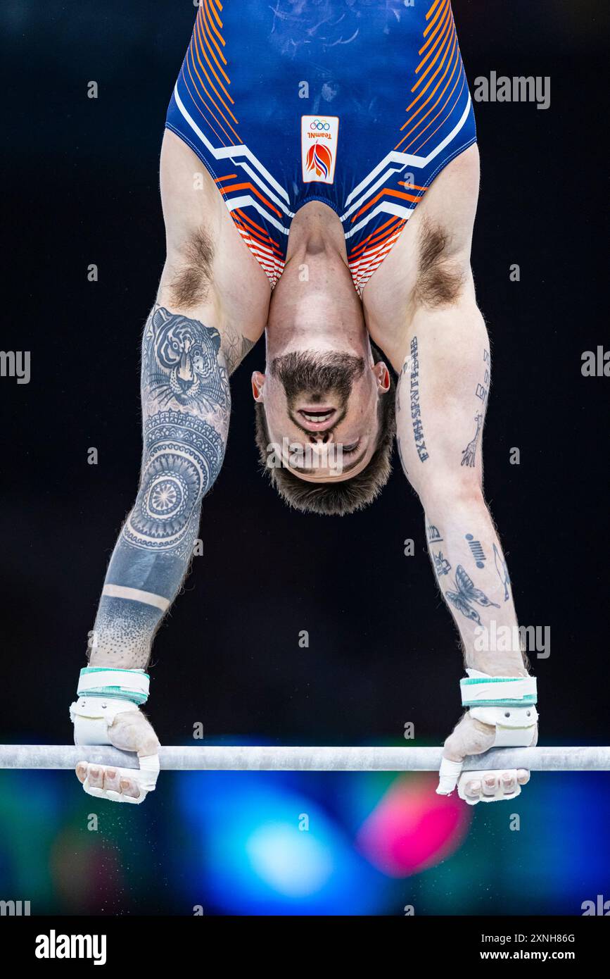 Paris, France. 31th July 2024. Olympic Games,men's artistic gymnastics ...