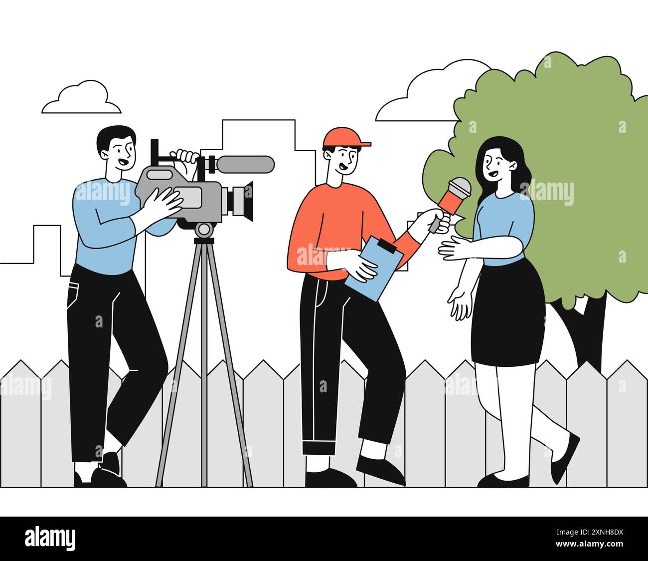 Mass media art Stock Vector Images - Alamy