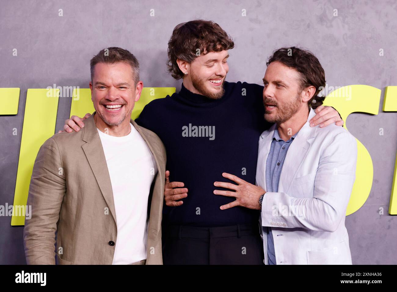 New York, United States. 31st July, 2024. Matt Damon, Jack Harlow and ...