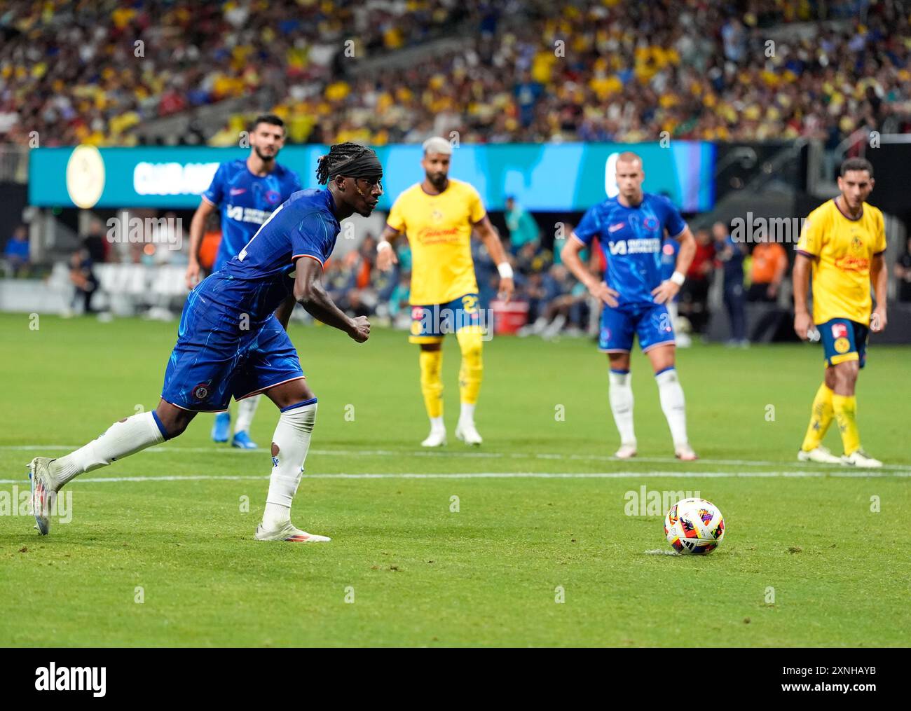 Atlanta, Georgia, USA. 31st July, 2024. Chelsea FC forward NONI MADUEKE ...