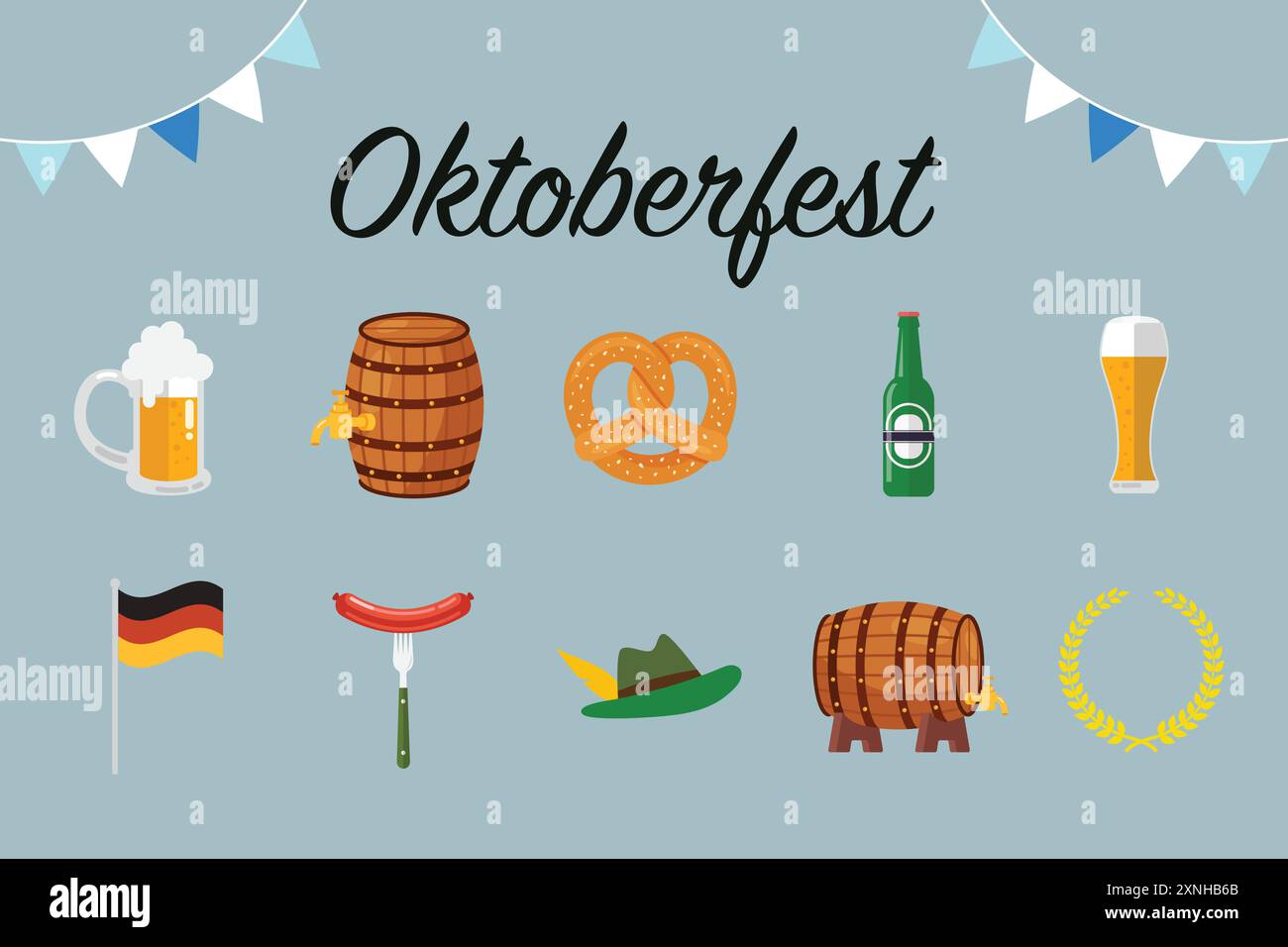 German traditions vector vectors hi-res stock photography and images ...