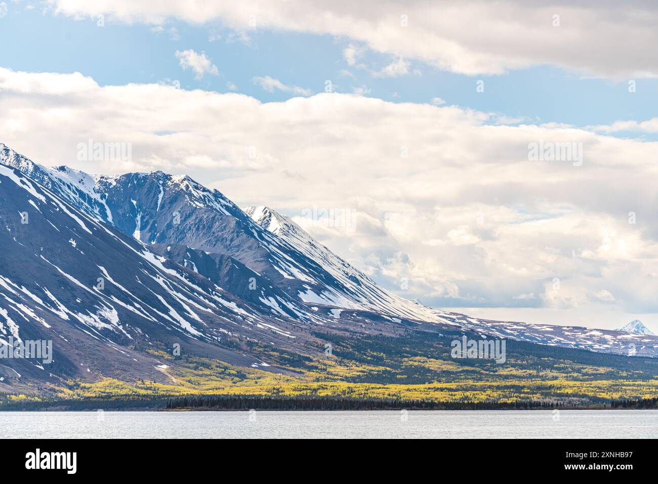 Stunning spring time scenery in northern Canada at Kluane National Park ...