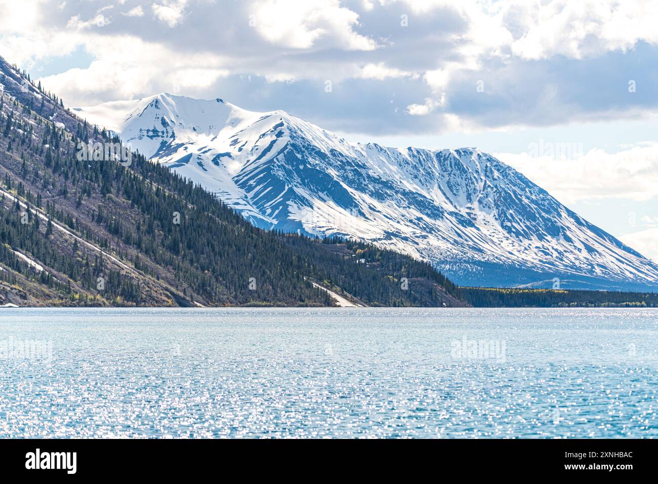 Stunning spring time scenery in northern Canada at Kluane National Park ...