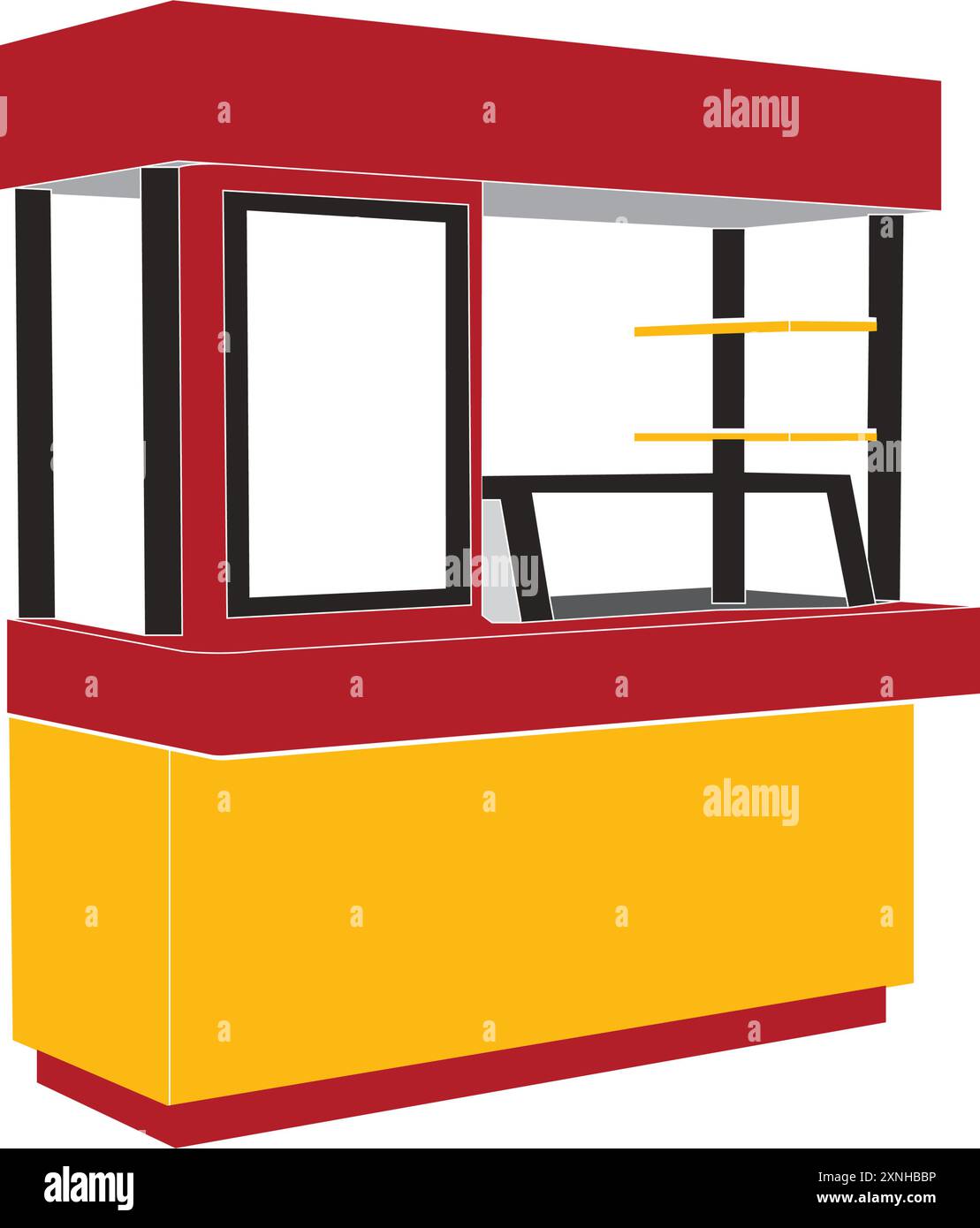 sales kiosk design vector illustration Stock Vector Image & Art - Alamy