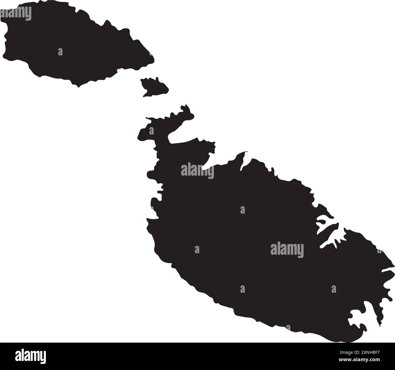 malta map icon vector illustration simple design Stock Vector Image ...