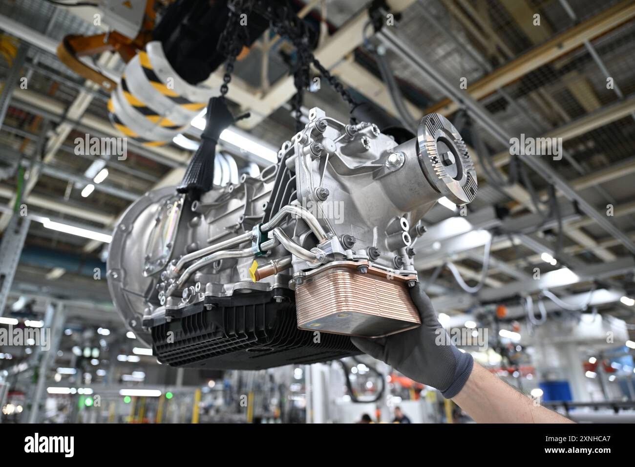 Friedrichshafen, Germany. 29th July, 2024. The finished "PowerLine ...
