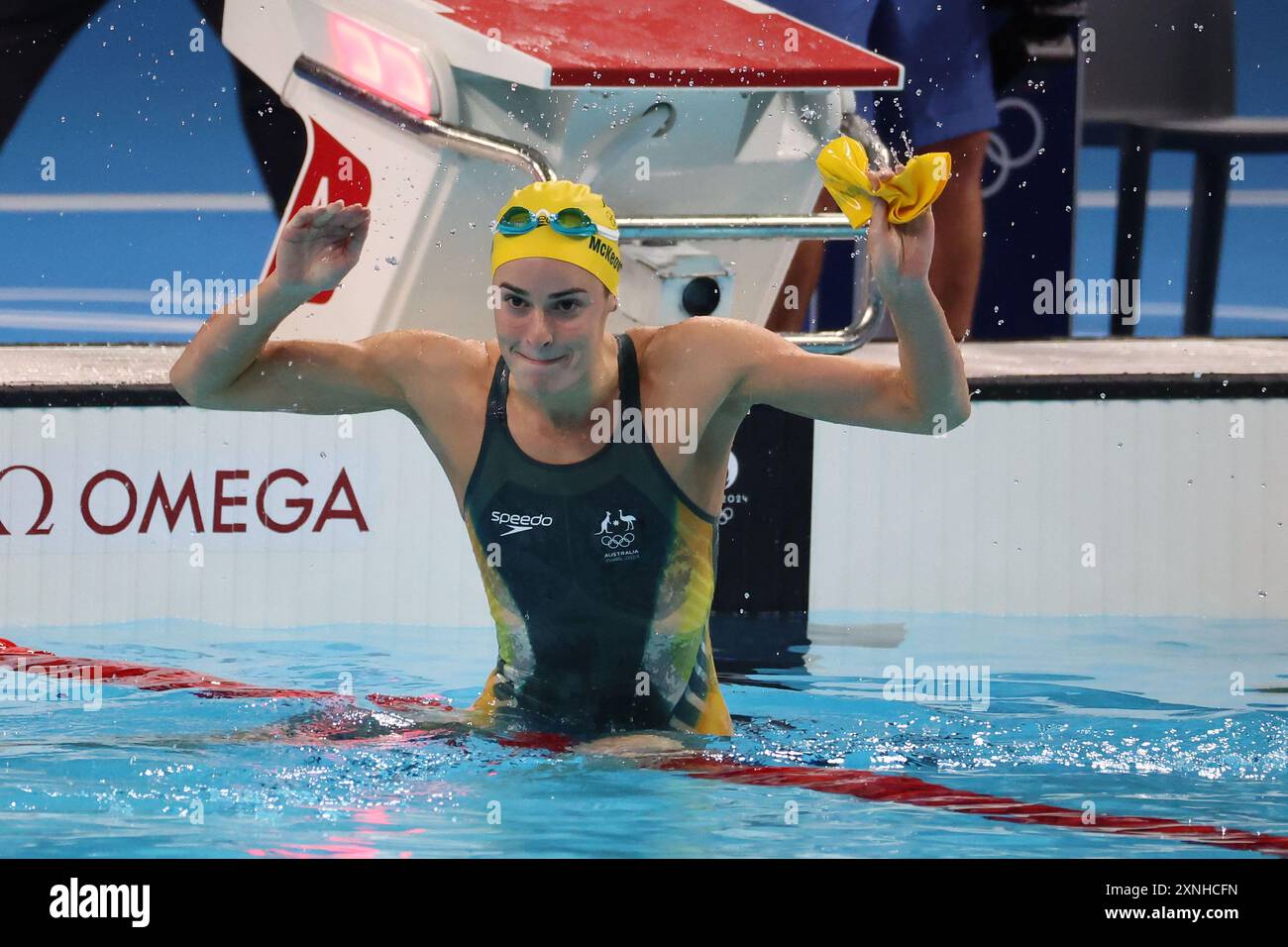 Paris, Ile de France, France. 30th July, 2024. Kaylee McKeown ...