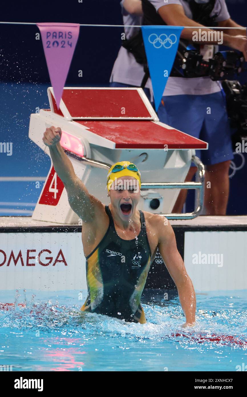 Paris, Ile de France, France. 30th July, 2024. Kaylee McKeown ...