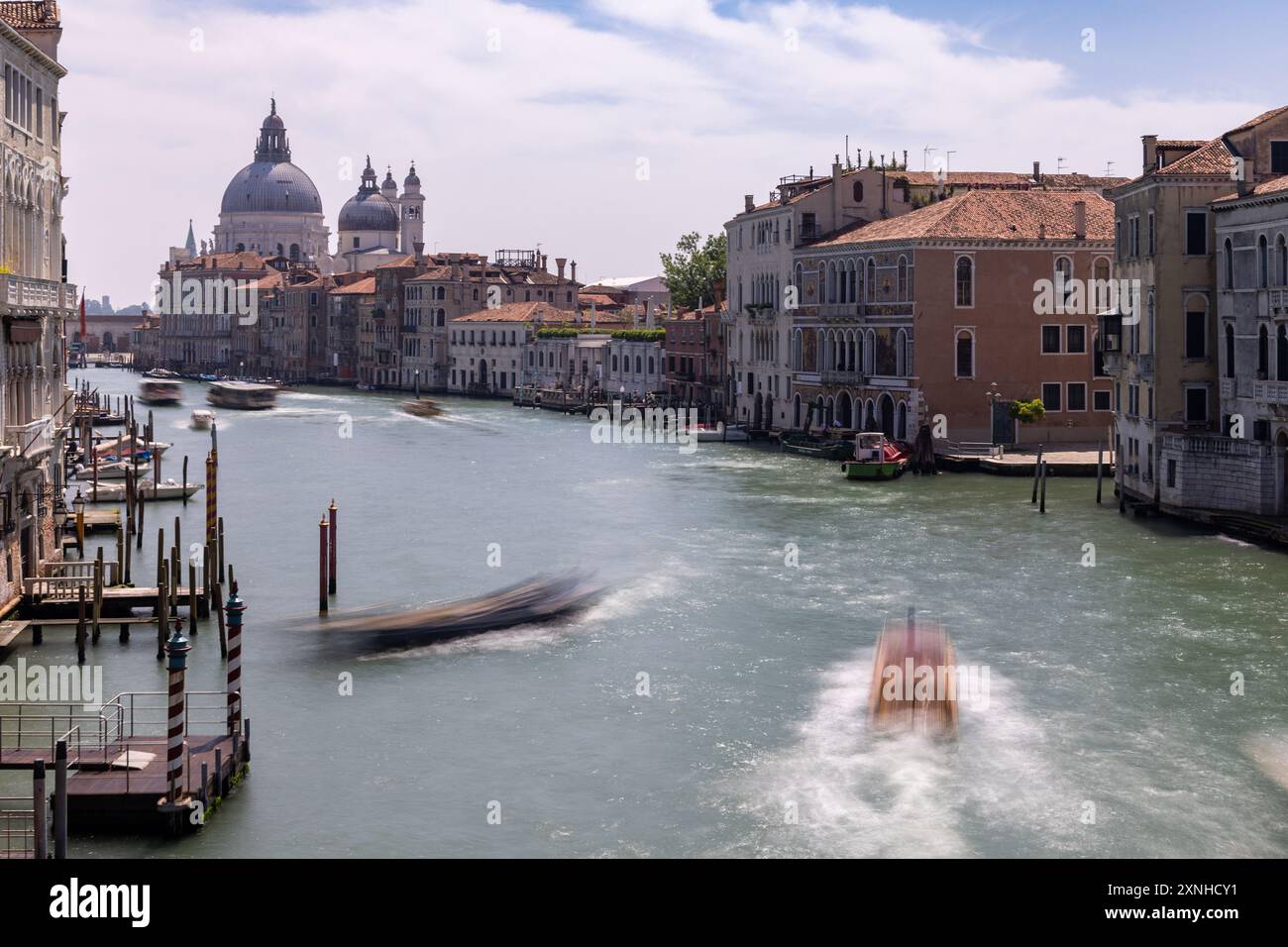 Grand Canal Venice Italy slow shutter speed motion blur Stock Photo - Alamy