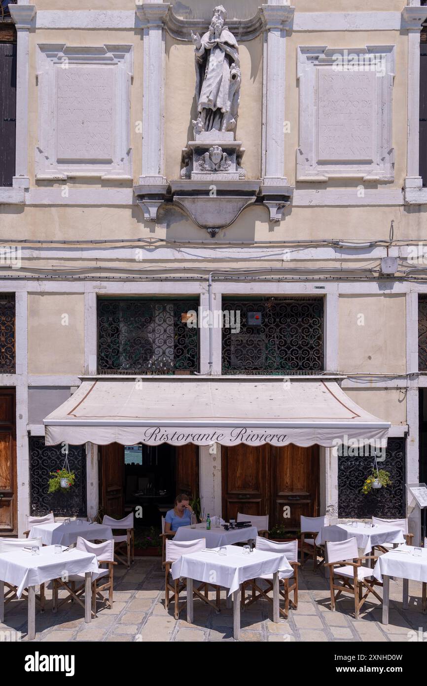 ristorante riviera Venice, Italy Stock Photo - Alamy