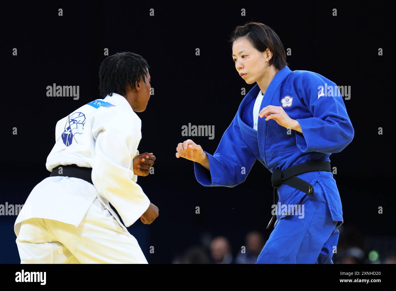 Paris, France. 29th July, 2024. Lien Chen-Ling (TPE) Judo : Women's -57kg Elimination Round of ...