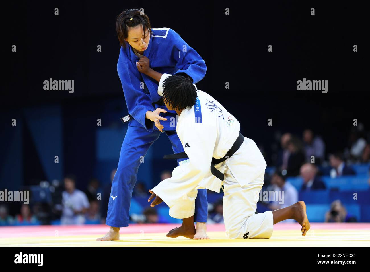 Paris, France. 29th July, 2024. Lien Chen-Ling (TPE) Judo : Women's -57kg Elimination Round of ...