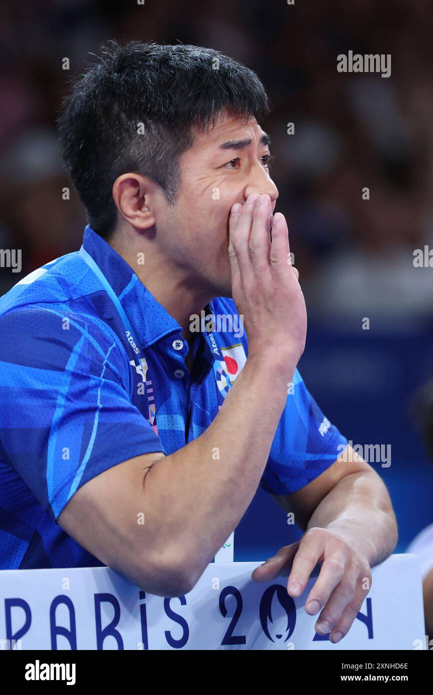 Paris, France. 29th July, 2024. Hiroyuki Akimoto Judo : Women's -57kg ...