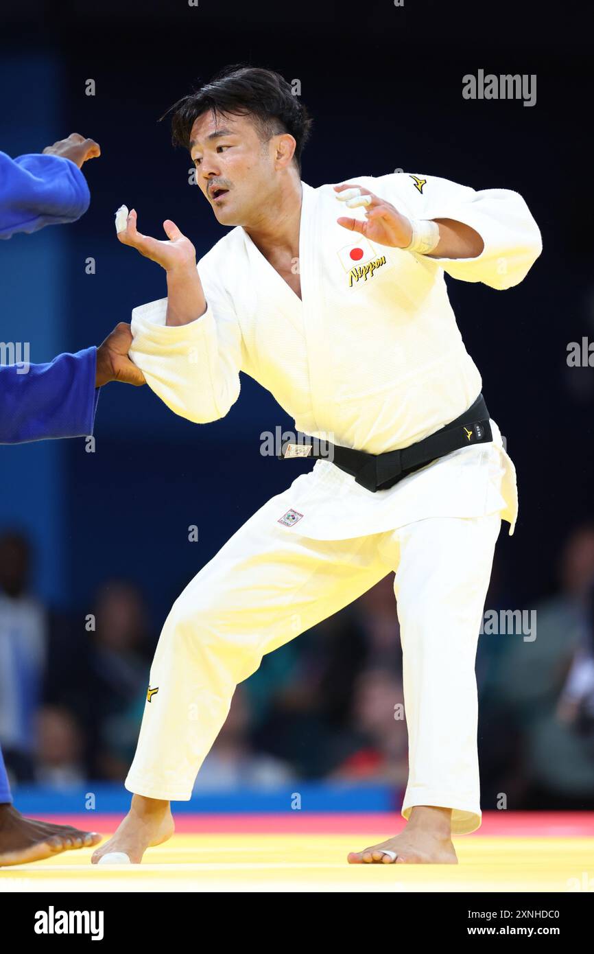 Paris, France. 30th July, 2024. Soichi Hashimoto (JPN) Judo : Men's ...