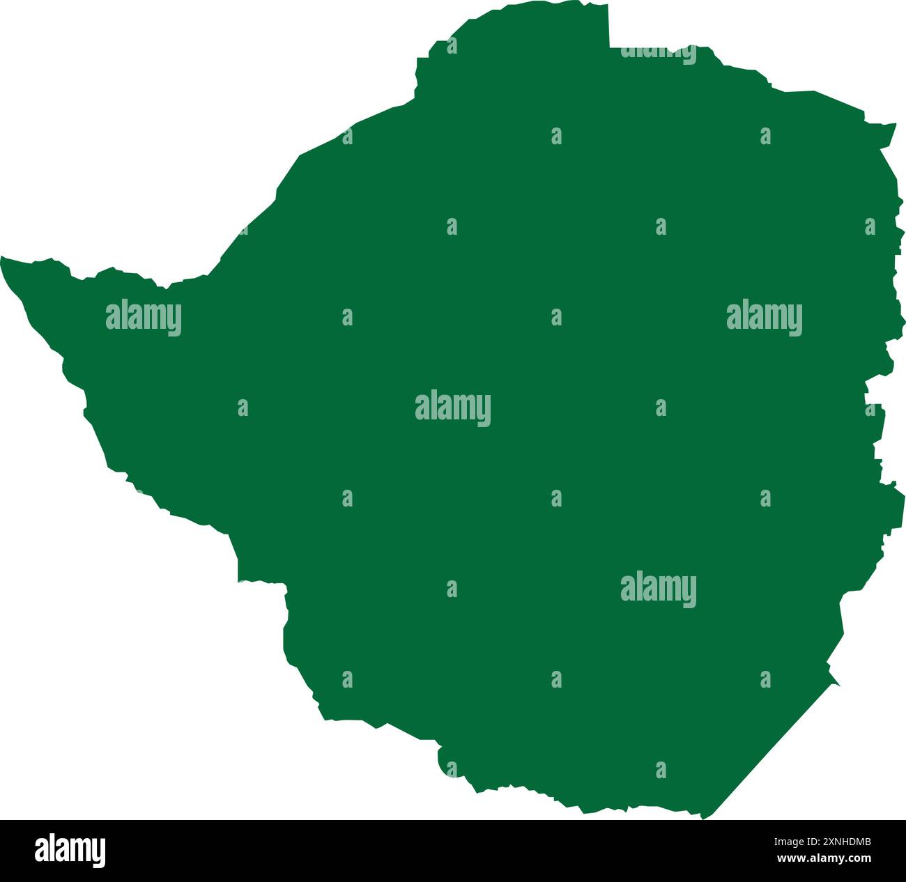 zimbabwe country map icon illustration design Stock Vector Image & Art ...