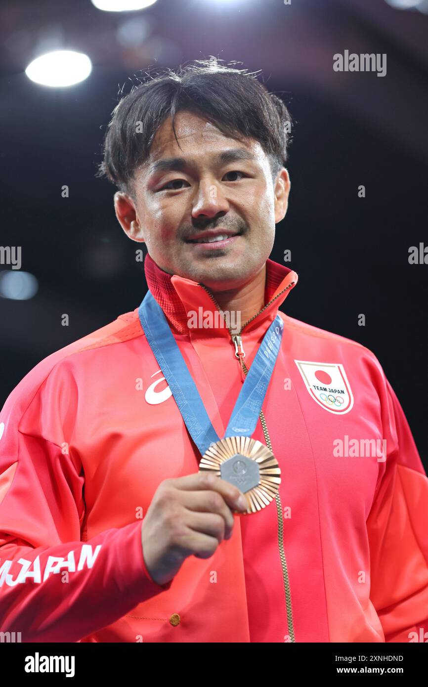 Paris, France. 30th July, 2024. Soichi Hashimoto (JPN) Judo : Men's ...