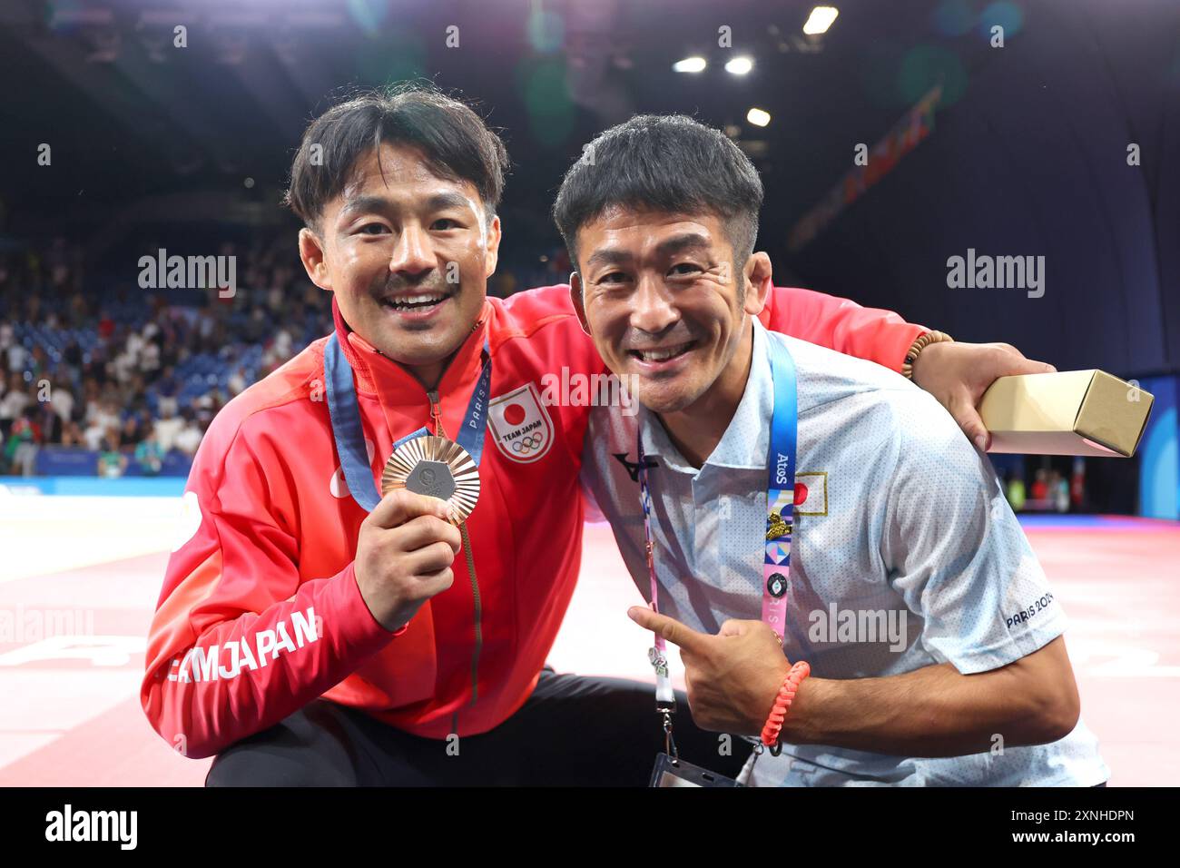 Paris, France. 30th July, 2024. (L to R) Soichi Hashimoto (JPN ...