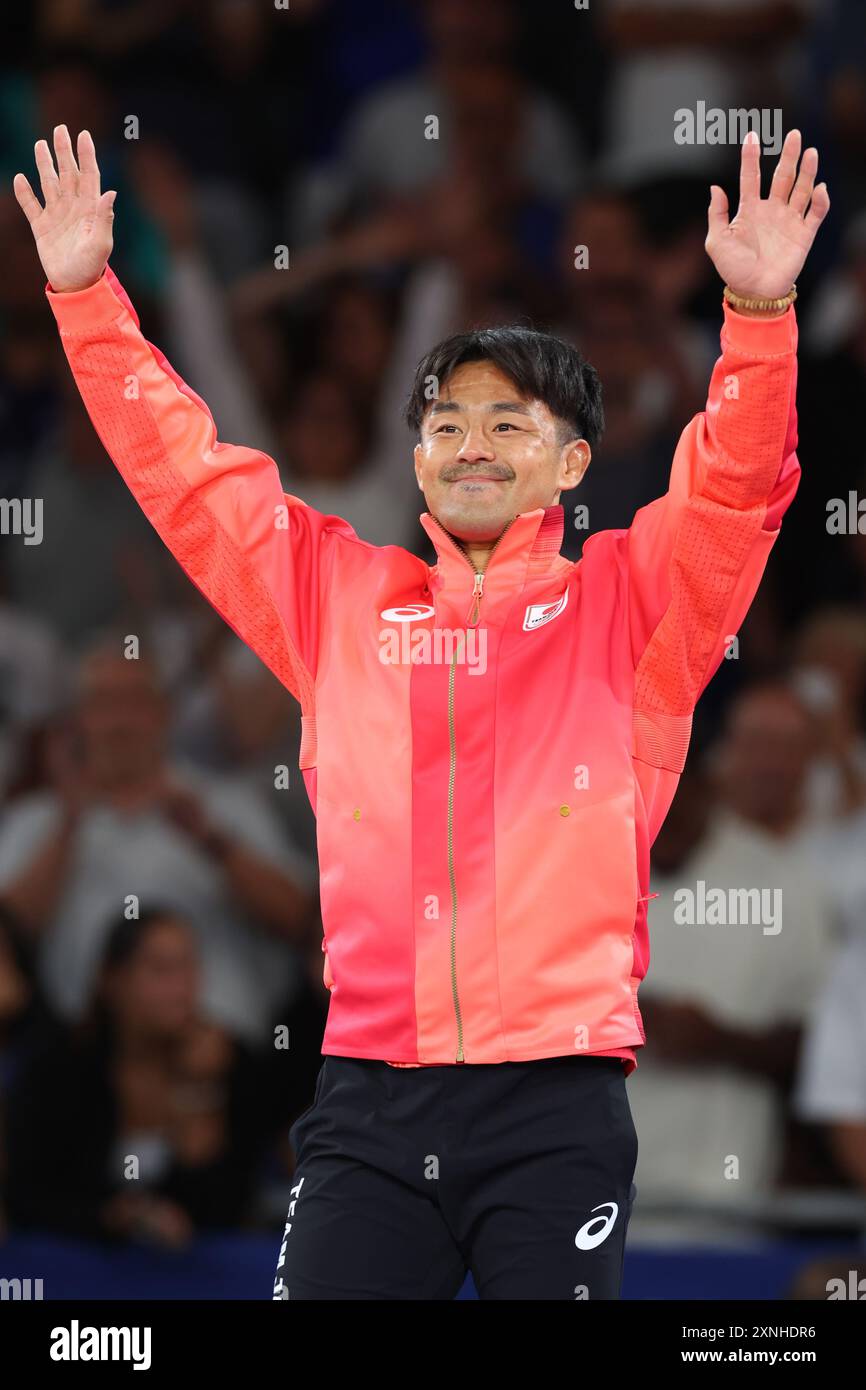 Paris, France. 30th July, 2024. Soichi Hashimoto (JPN) Judo : Men's ...