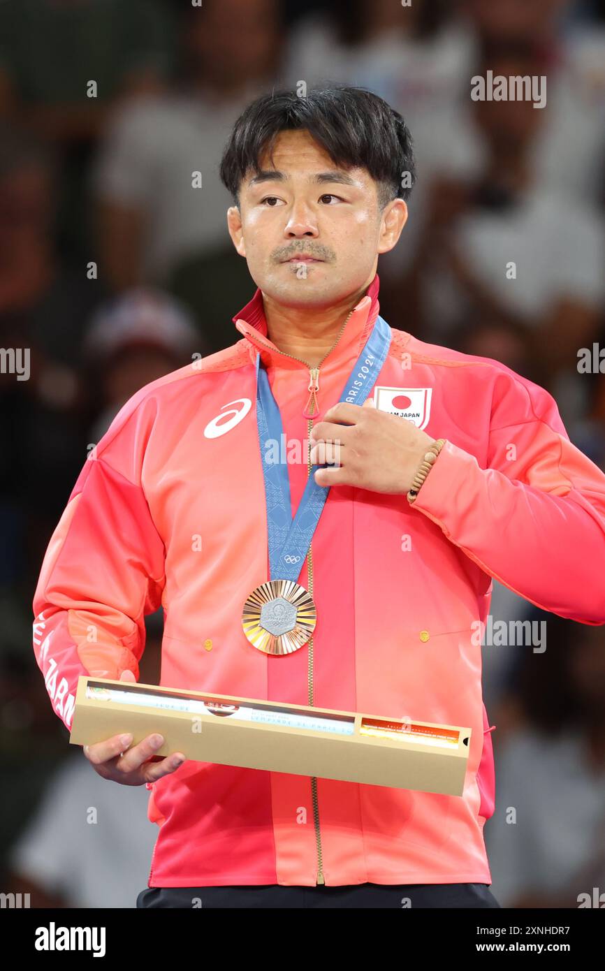 Paris, France. 30th July, 2024. Soichi Hashimoto (JPN) Judo : Men's ...