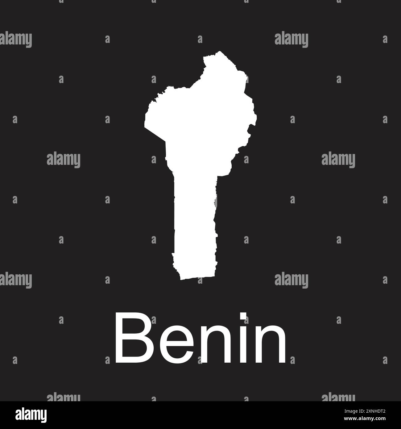 benin country map icon illustration design Stock Vector Image & Art - Alamy