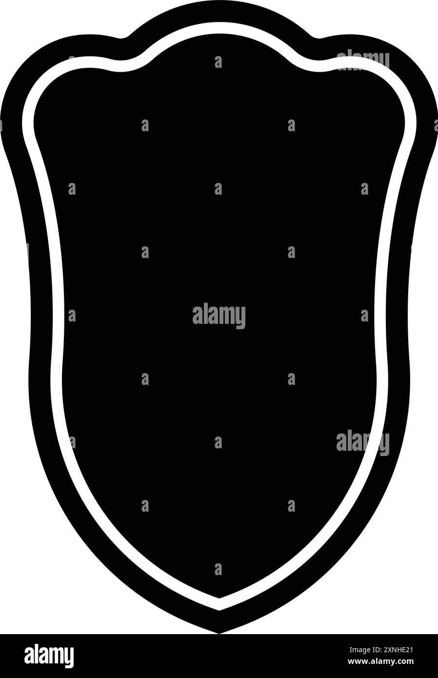 Simple shield hi-res stock photography and images - Alamy