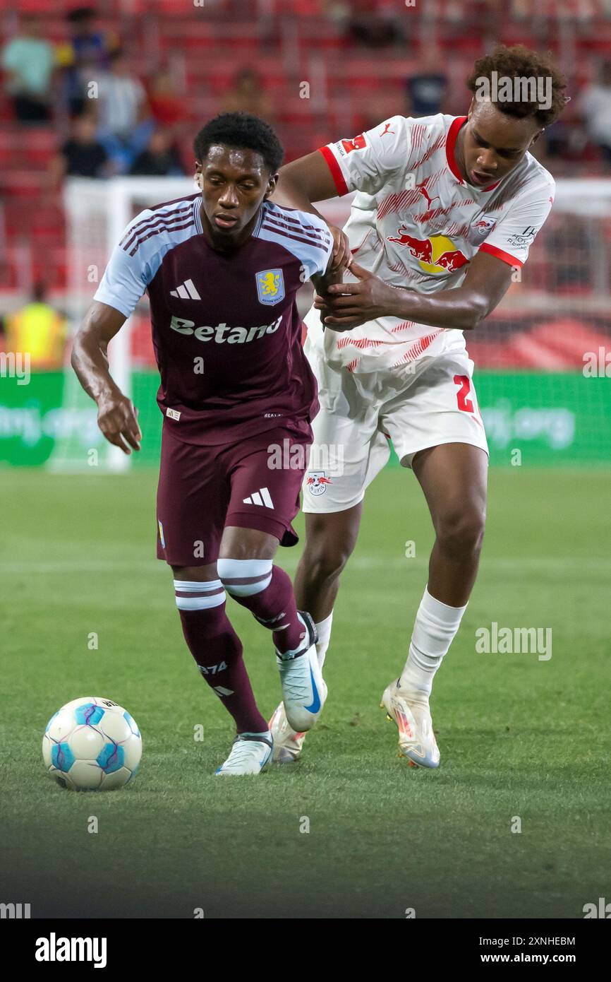 Harrison, United States. 31st July, 2024. Assan Ouédraogo of RB Leipzig ...