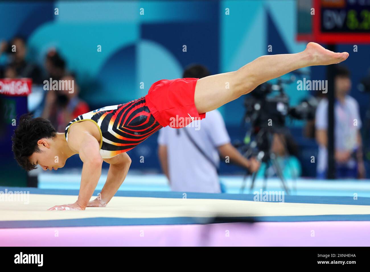 Paris, France. 31st July, 2024. Shinnosuke Oka (JPN) Gymnastics ...