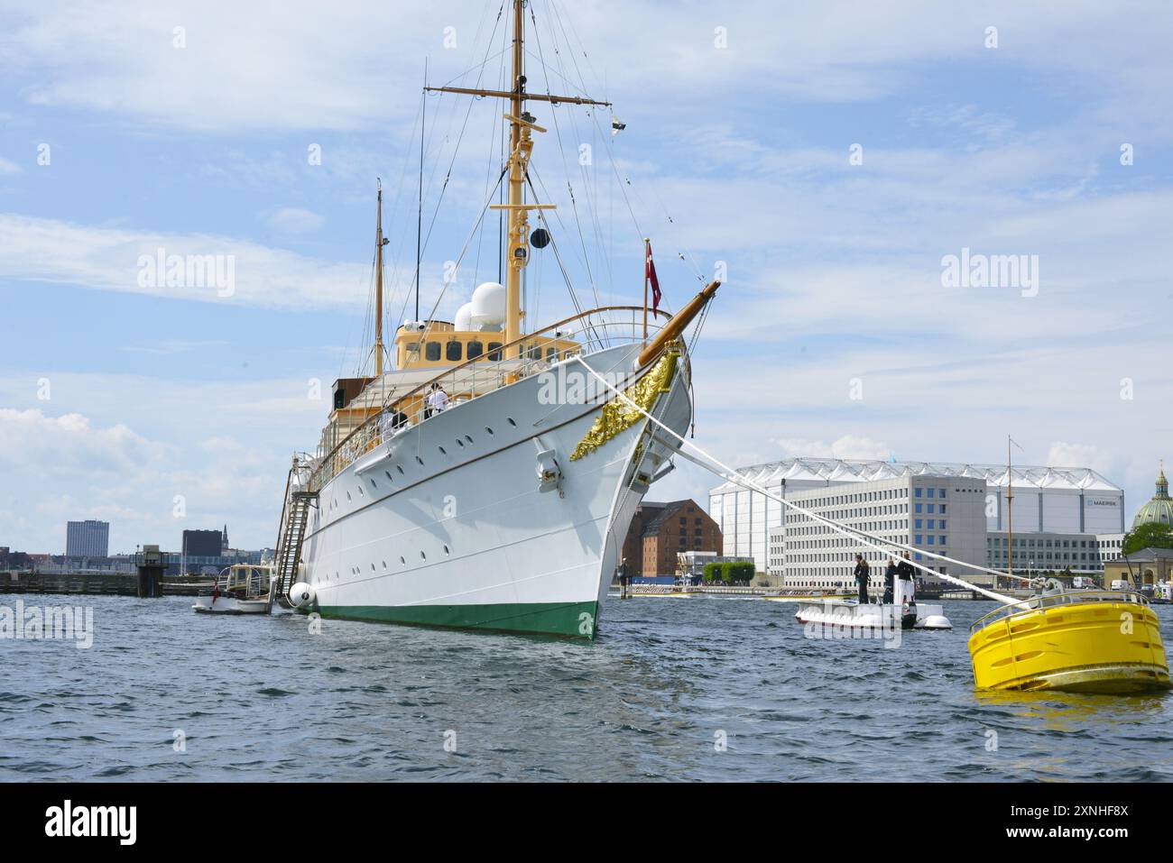 Ship of the Royal Family of Denmark KDM Dannebrog of Copenhagen,Denmark ...