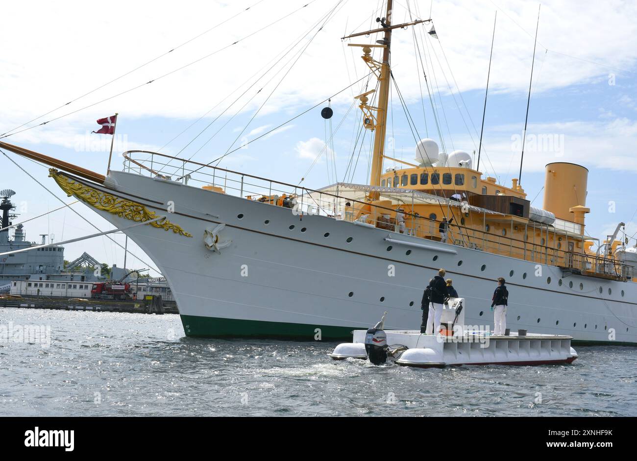 Ship of the Royal Family of Denmark KDM Dannebrog of Copenhagen,Denmark ...