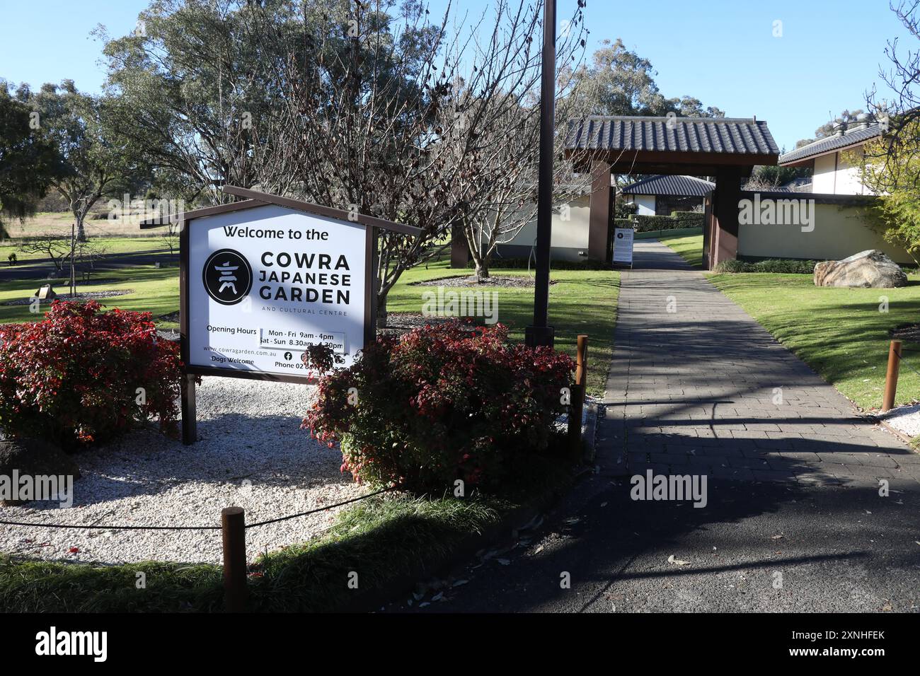 Cowra Japanese Garden and Cultural Centre, Cowra, NSW, Australia Stock ...