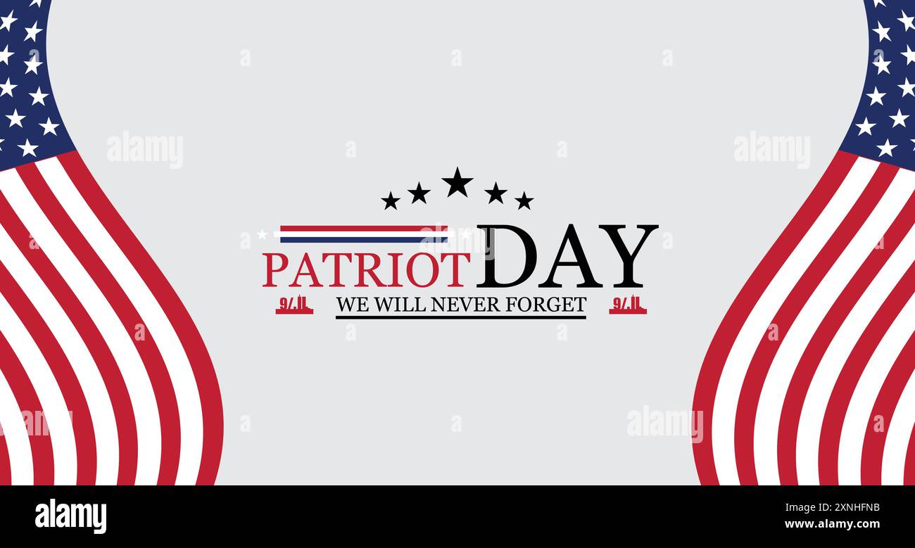 Patriot Day A Day of Reflection and Unity in the Wake of 911 Stock ...