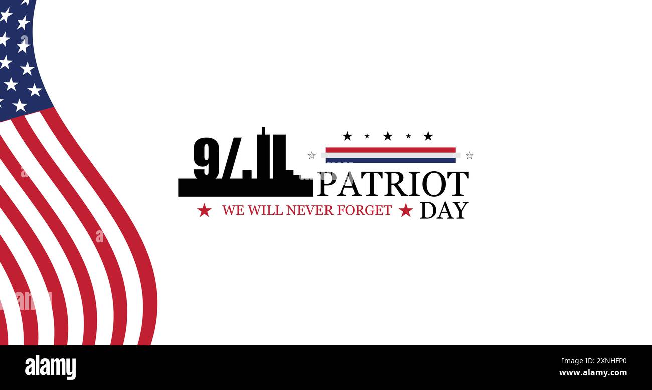 Patriot Day A Day of Reflection and Unity in the Wake of 911 Stock ...
