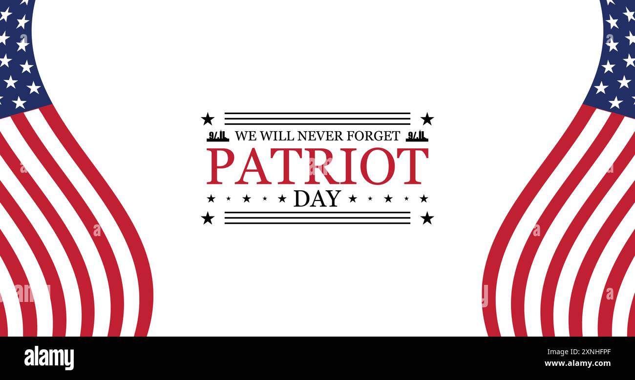 Patriot Day A Day of Reflection and Unity in the Wake of 911 Stock ...
