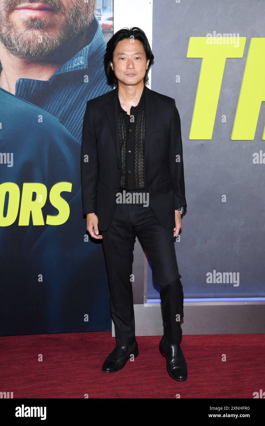 Ronnie Cho attending The Instigators film premiere at Jazz at Lincoln ...