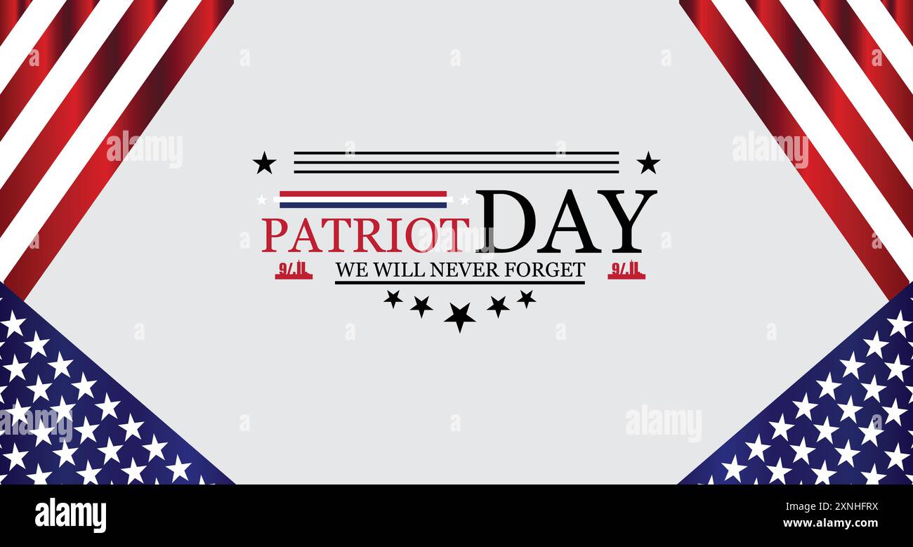 Patriot Day A Day of Reflection and Unity in the Wake of 911 Stock ...