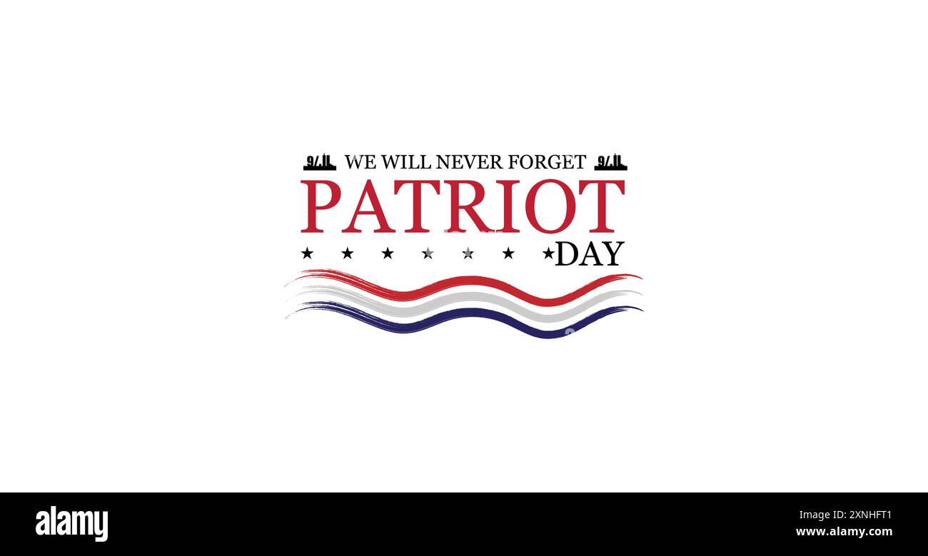 Patriot Day A Day of Reflection and Unity in the Wake of 911 Stock ...