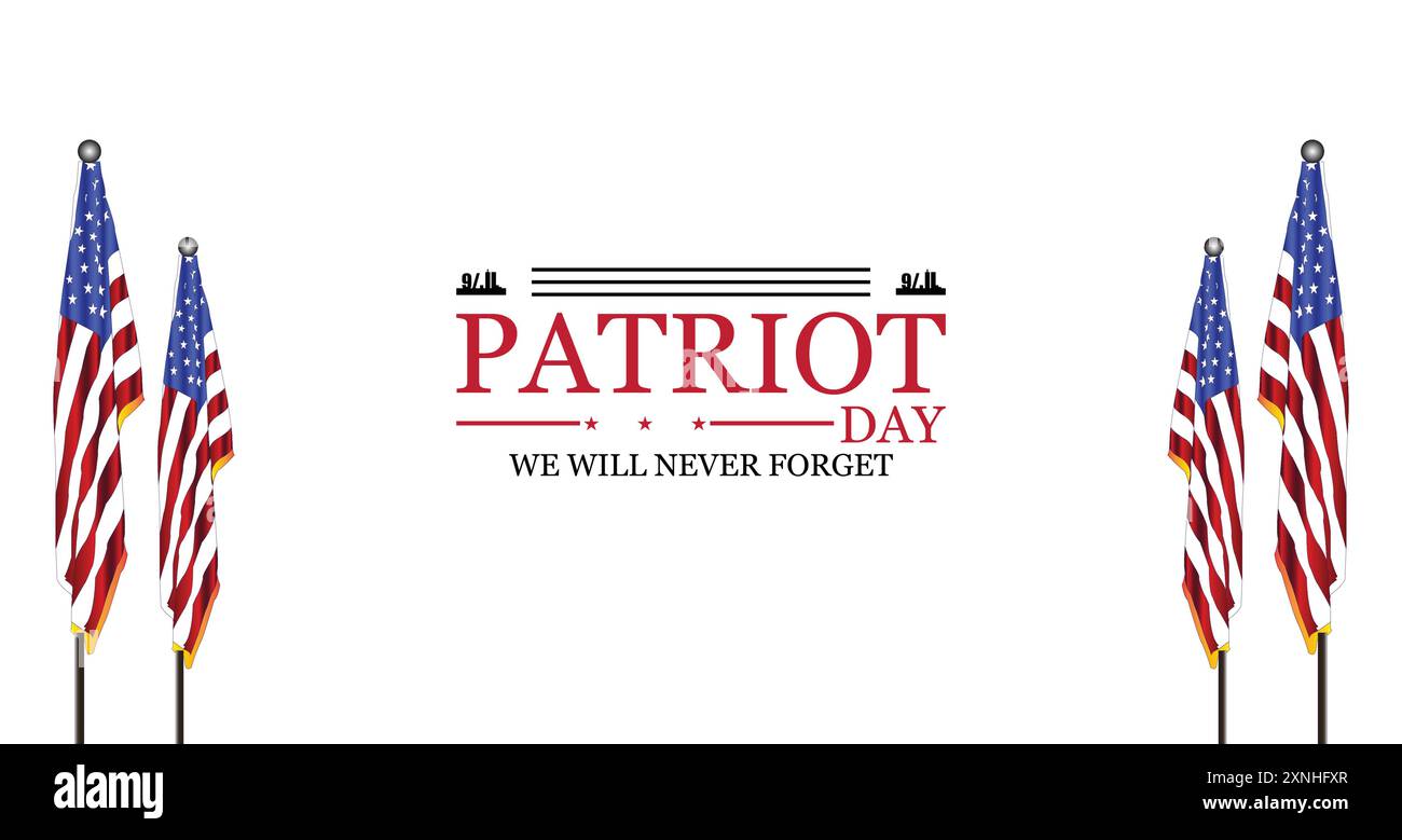 Patriot Day A Day of Reflection and Unity in the Wake of 911 Stock ...
