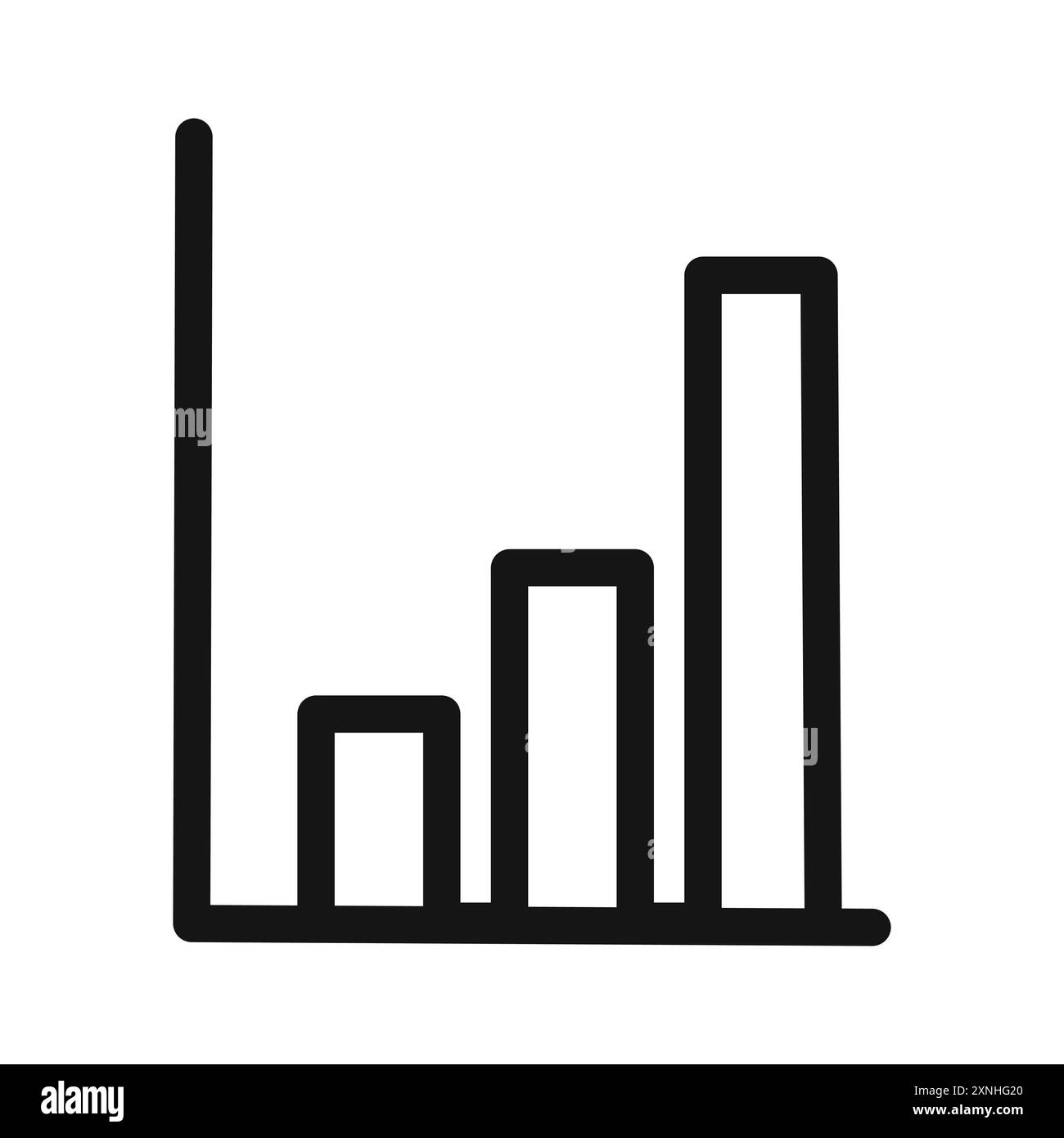 Chart Icon Linear Vector Graphics Sign Or Symbol Set For Web App Ui Stock Vector Image And Art Alamy