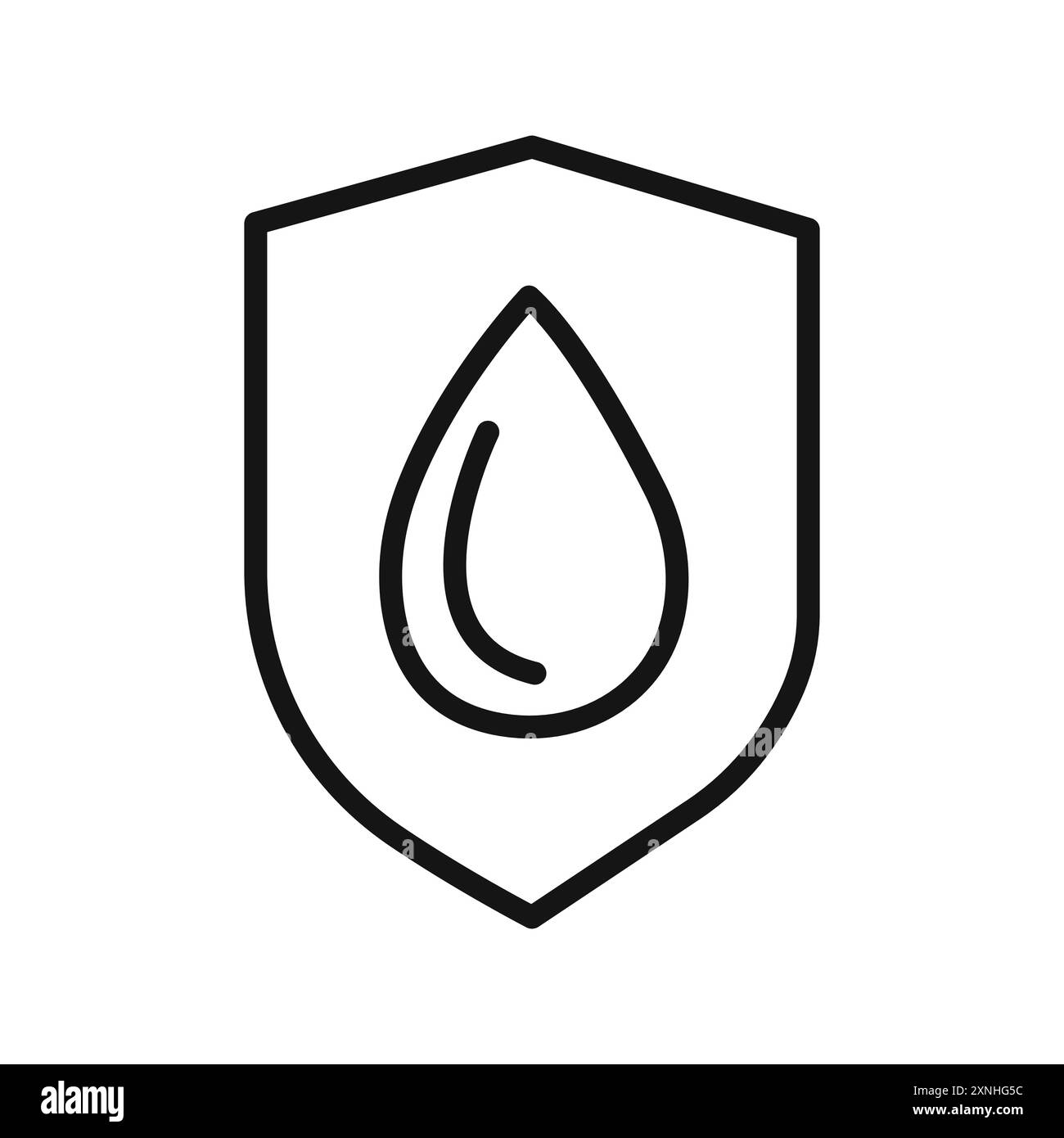 Waterproof icon Black and White Stock Photos & Images - Alamy